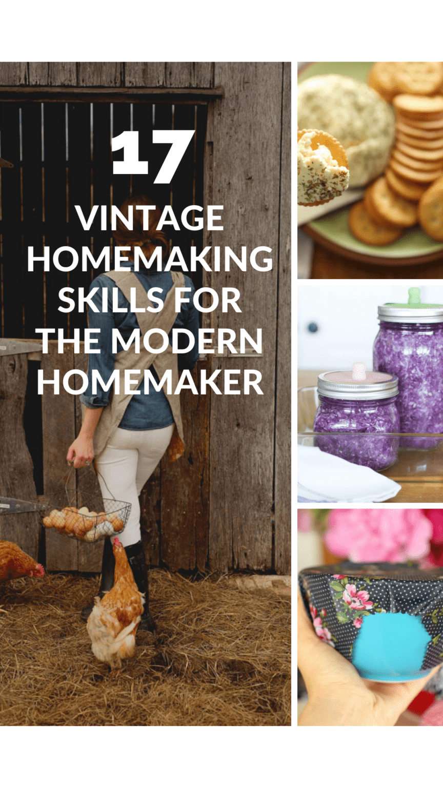 Homemaking Skills for the Modern Homemaker | 17- Old Fashioned Skills ...