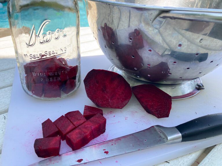 Simple Fermented Beet Recipe-2 Ways - The Everyday Farmhouse