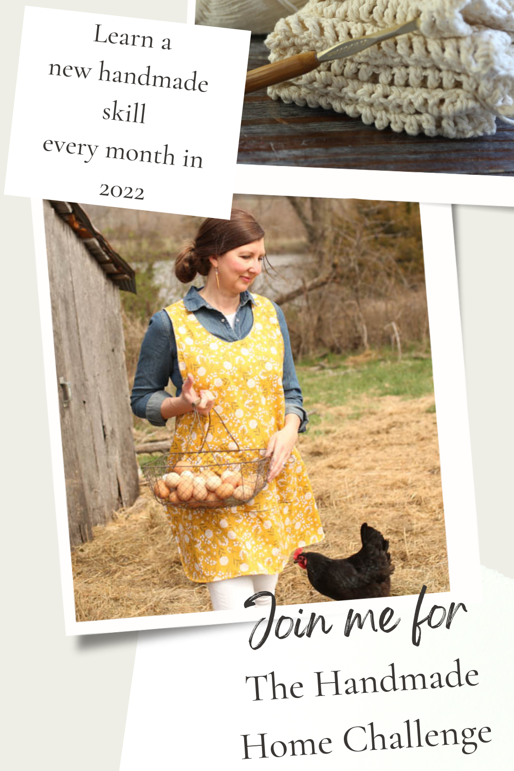 The Handmade Home Challenge - The Everyday Farmhouse