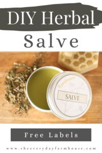 Healing Salve | Herbal Salve Recipe - The Everyday Farmhouse
