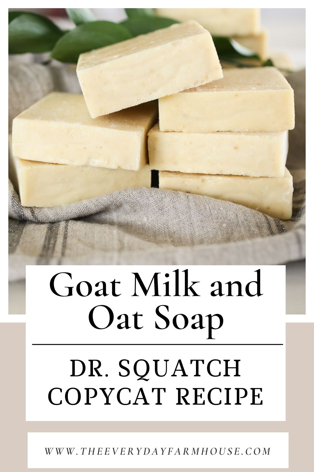 Cold Process Goat Milk Soap Recipe With Oatmeal | Dr. Squatch Deep Sea ...