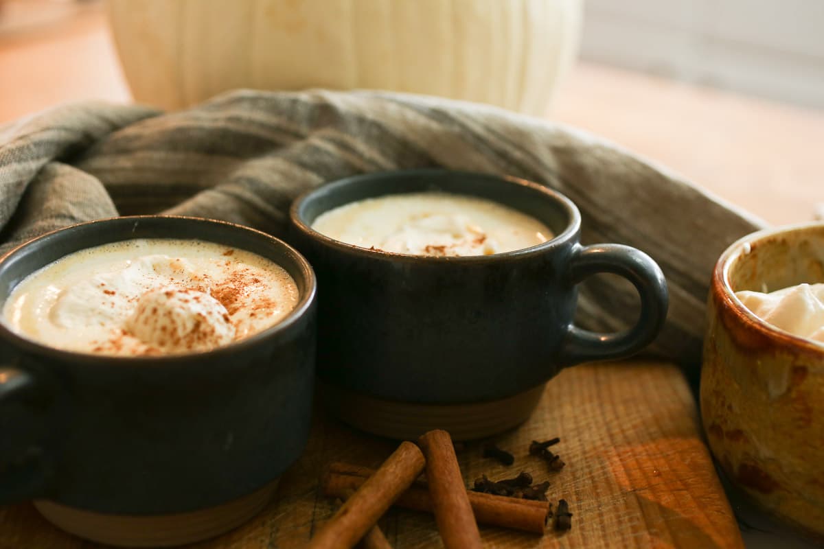 Homemade Pumpkin Spice Milk - The Everyday Farmhouse