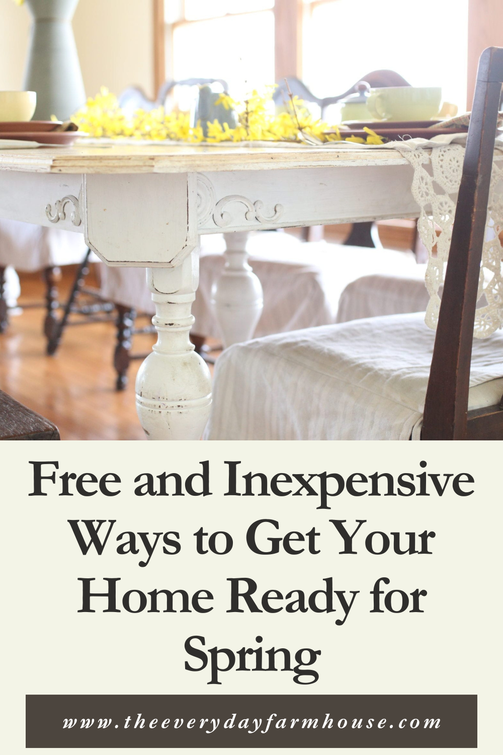 Free and Inexpensive Ways to Get Your Home Ready for Spring | Budget ...