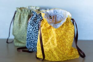 How to Make a Drawstring Bag | Easy with Lining - The Everyday Farmhouse