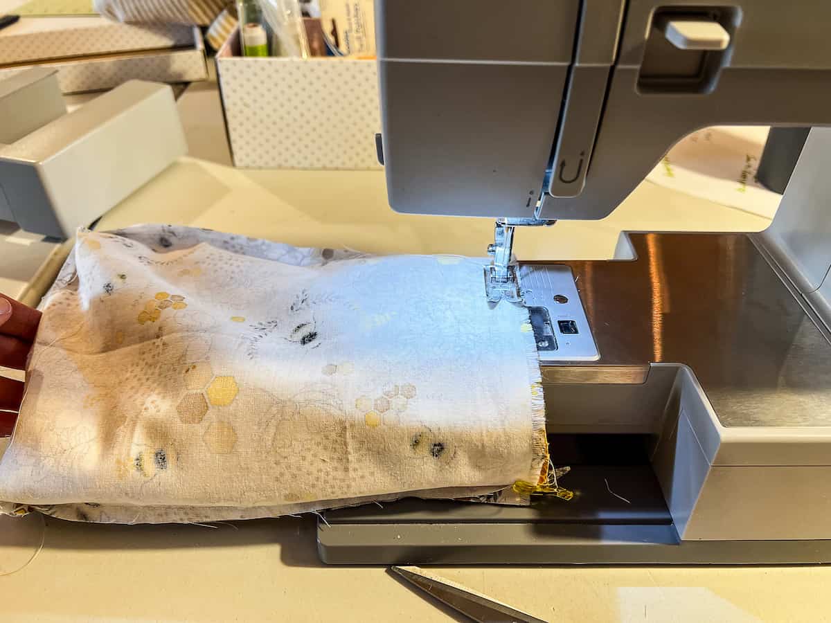 How to Make a Drawstring Bag | Easy with Lining - The Everyday Farmhouse