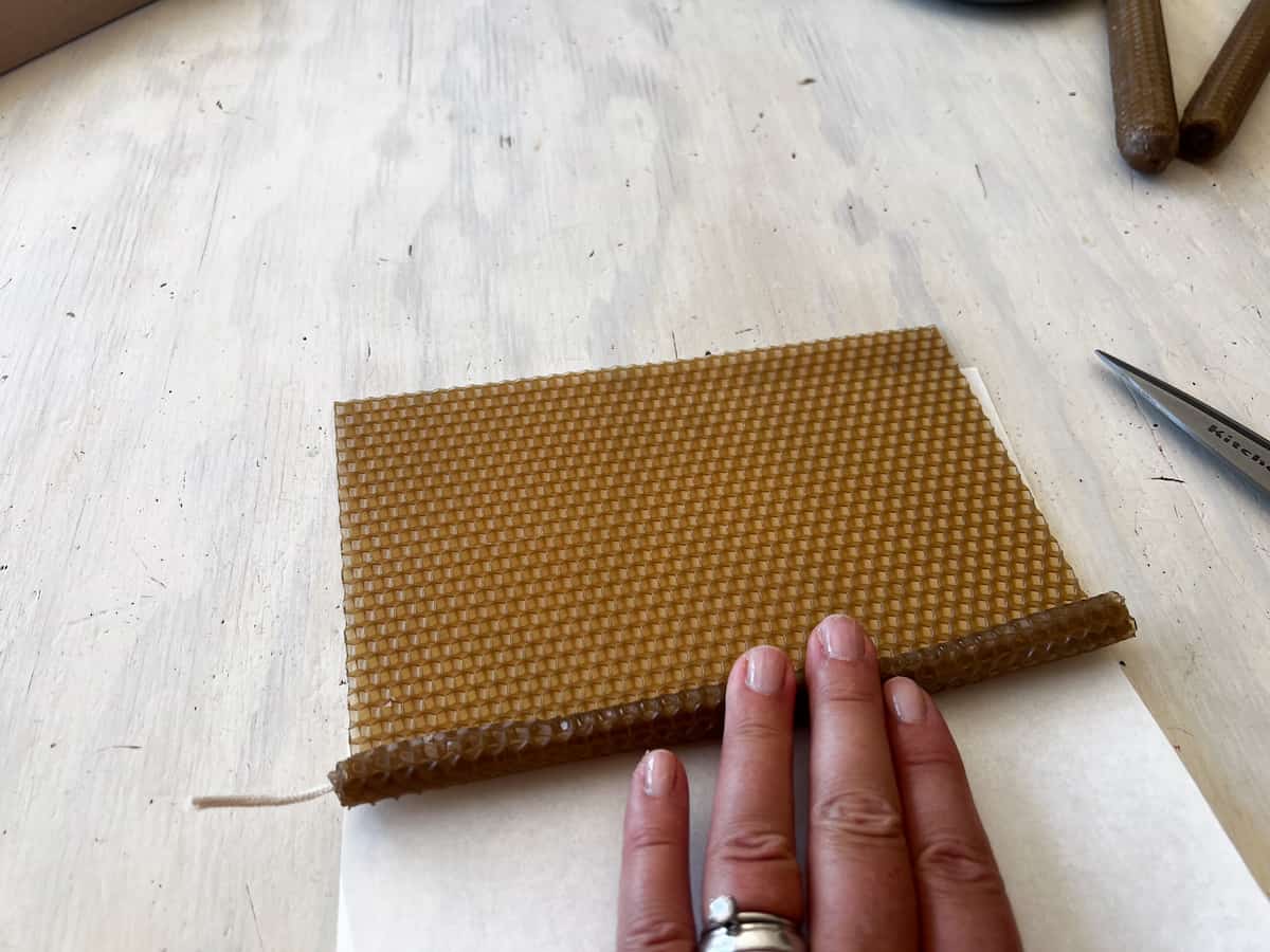 How to Make Rolled Beeswax Candles: A Simple Project - The Everyday ...