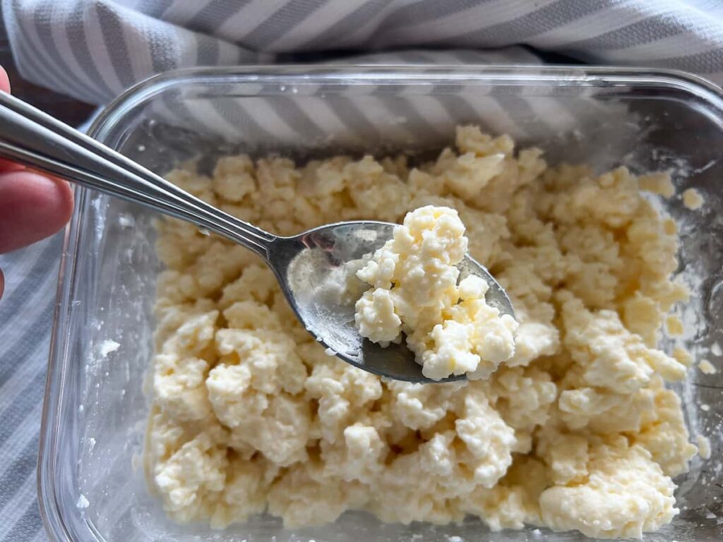 Traditional Homemade Cottage Cheese Recipe with Animal Rennet - The ...