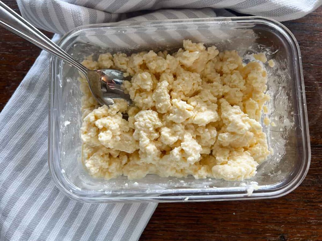 Traditional Homemade Cottage Cheese Recipe with Animal Rennet - The ...